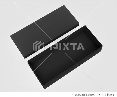 black blank box design - Stock Illustration [32041064] - PIXTA