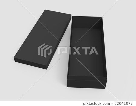 black blank box design - Stock Illustration [32041072] - PIXTA