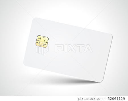 blank chip card - Stock Illustration [32061129] - PIXTA