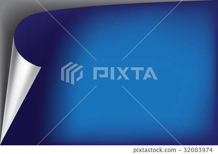 The Blue Paper Roll Background - Stock Illustration [32083974] - PIXTA