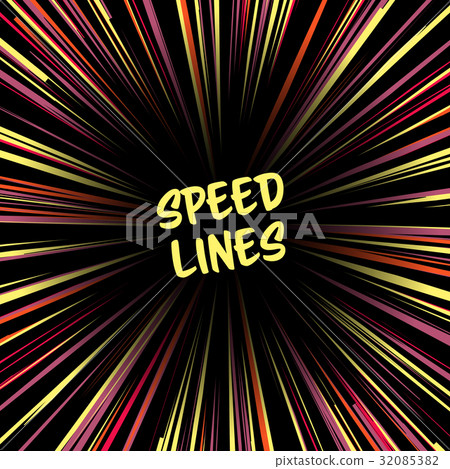 Fast speed warp vector effect. Lines Zoom Fade - Stock Illustration ...