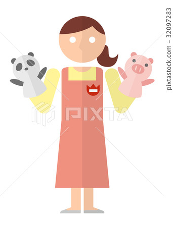 Childminder - Stock Illustration [32097283] - PIXTA
