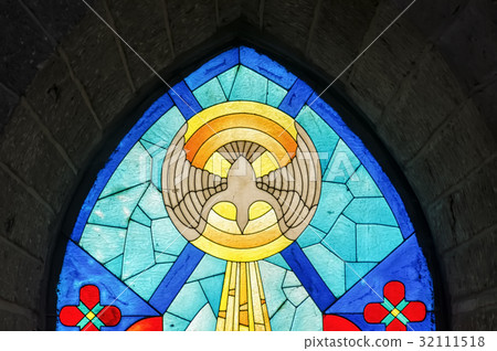 Holy Spirit Stained Glass