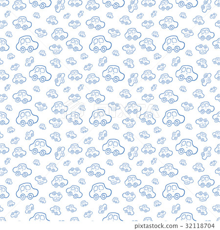 Vector seamless baby boy pattern background - Stock Illustration ...