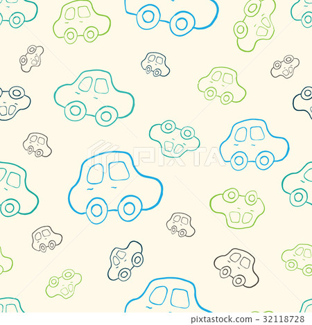Vector seamless baby boy pattern background - Stock Illustration ...