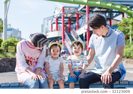 Nursery school, kindergarten, excursion, theme... - Stock Photo ...