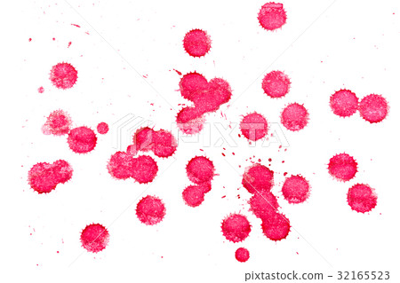 Abstract red ink splash - Stock Photo [32165523] - PIXTA