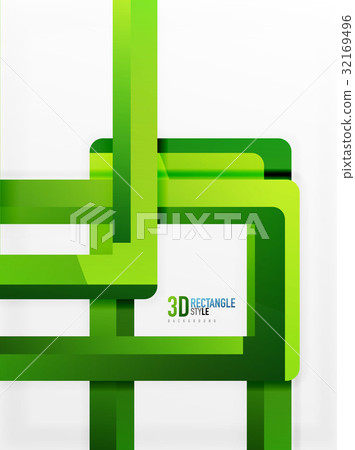 Rectangle tube elements, vector background - Stock Illustration ...