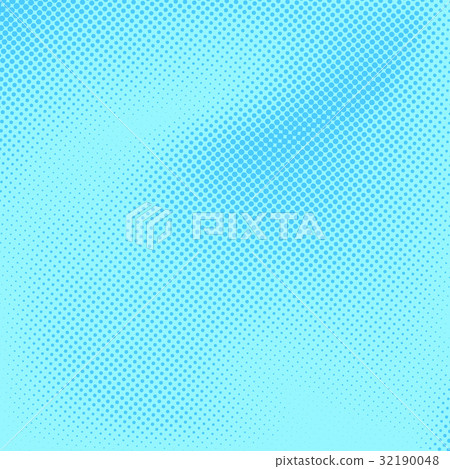 Blue childish pop art style card layout - Stock Illustration [32190048 ...