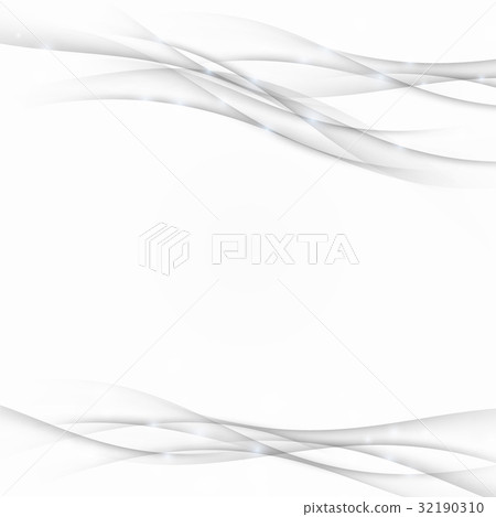 Modern abstract wave sparkling swooshes - Stock Illustration [32190310 ...