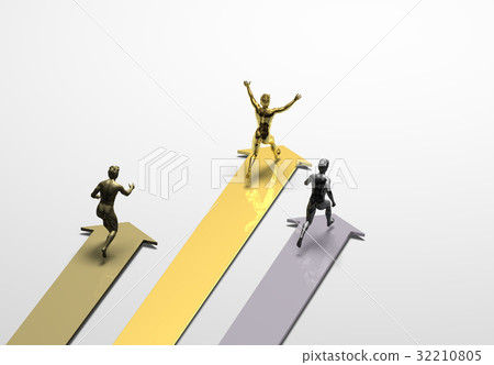 Running winner - Stock Illustration [32210805] - PIXTA