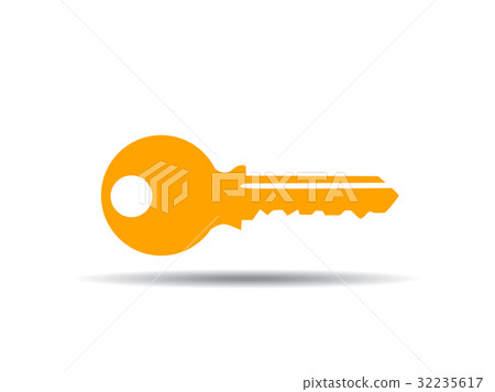 vector illustration of key - Stock Illustration [32235617] - PIXTA