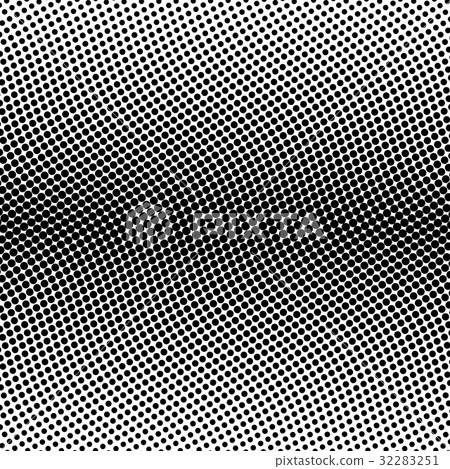 Black halftone bilinear horizontal gradient - Stock Illustration ...