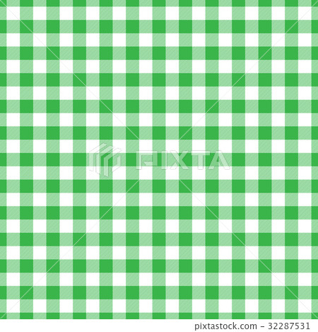 Lumberjack plaid pattern in green and black - Stock Illustration ...