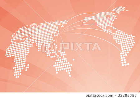 World Expansion Map and Line - Stock Illustration [32293585] - PIXTA