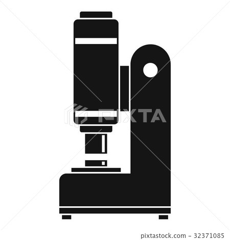 Blacksmith automatic hammer icon simple - Stock Illustration [32371085 ...