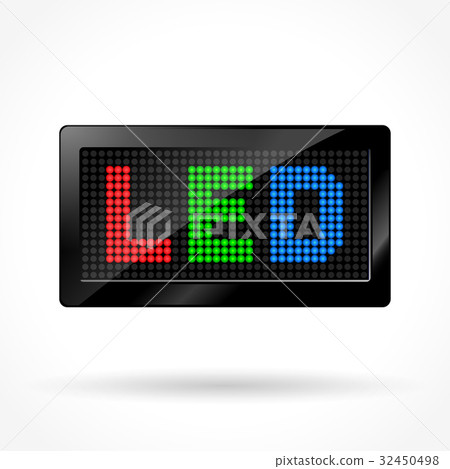 led screen icon - Stock Illustration [32450498] - PIXTA
