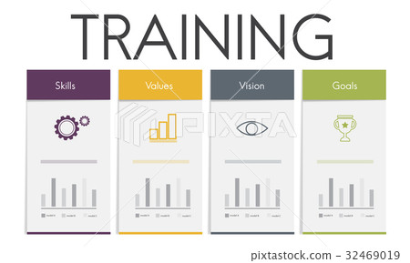 Analysis Training Achievement Evaluation - Stock Illustration [32469019 ...