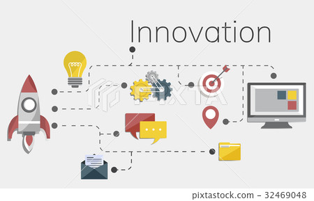 Business Venture Strategy Diagram Concept - Stock Illustration ...