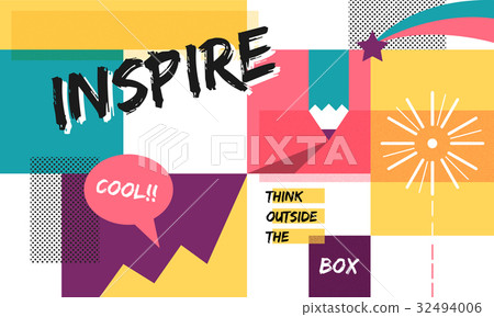 Creative Design Imagination Inspiration... - Stock Illustration ...