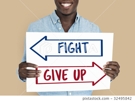 Arrow Opposite Choice Fight Give Up Icon - Stock Photo [32495842] - PIXTA