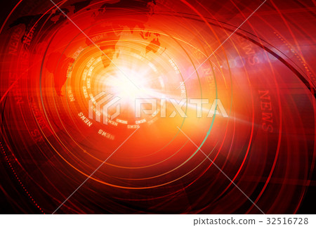 Graphical modern digital news backdrop - Stock Illustration [32516728 ...