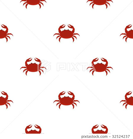 Red crab pattern seamless - Stock Illustration [32524237] - PIXTA