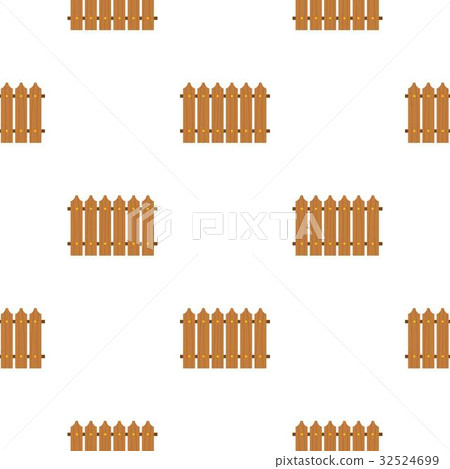 Wooden fence pattern seamless - Stock Illustration [32524699] - PIXTA