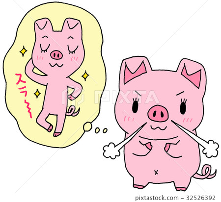 Diet pig - Stock Illustration [32526392] - PIXTA