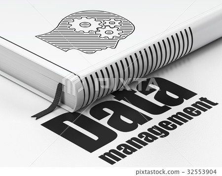 Data concept: book Head With Gears, Data - Stock Illustration [32553904 ...