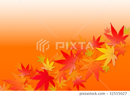 Maple orange color - Stock Illustration [32555027] - PIXTA
