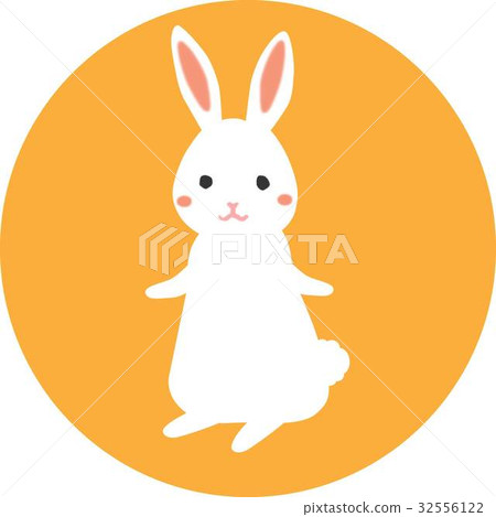 MIKA rabbit illustration - Stock Illustration [32556122] - PIXTA