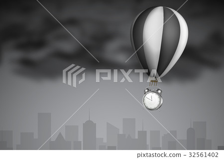 Waste of Time Concept.-插圖素材 [32561402] - PIXTA圖庫