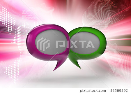Communication bubbles - Stock Illustration [32569392] - PIXTA