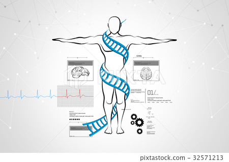 healthy man concept - Stock Illustration [32571213] - PIXTA