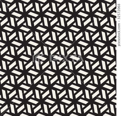Vector Seamless Pattern. Abstract Geometric - Stock Illustration ...