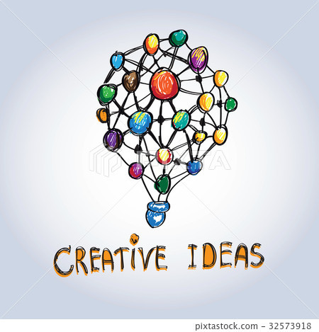 Creative ideas symbol illustration - Stock Illustration [32573918] - PIXTA
