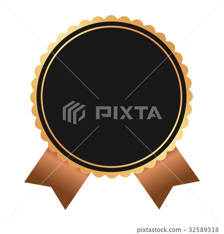 Solid black label - Stock Illustration [32589318] - PIXTA