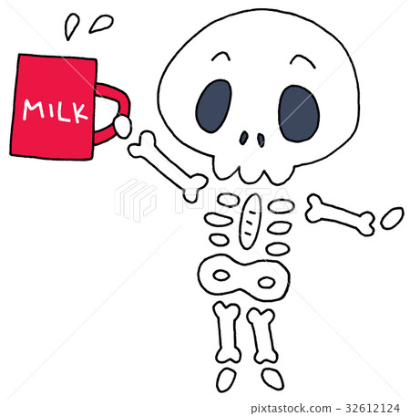 Milk skeleton - Stock Illustration [32612124] - PIXTA