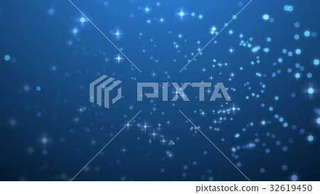 blue star bokeh blur background dust motion - Stock Illustration ...