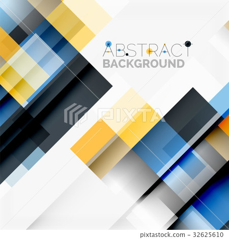 Abstract blocks template design background, simple - Stock Illustration ...