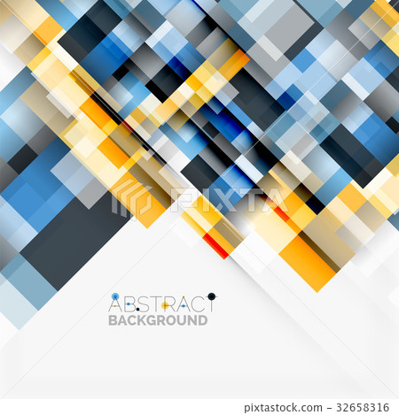 Abstract blocks template design background, simple - Stock Illustration ...