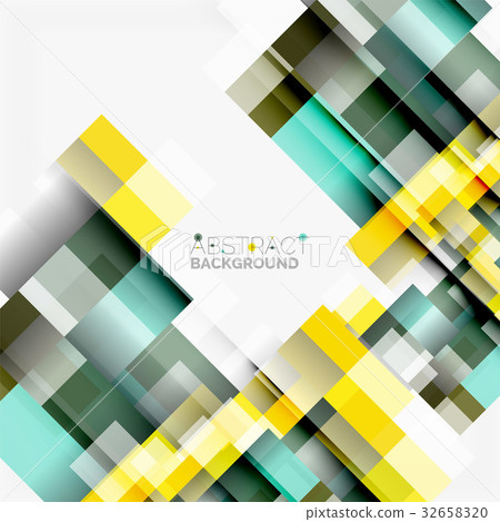 Abstract blocks template design background, simple - Stock Illustration ...