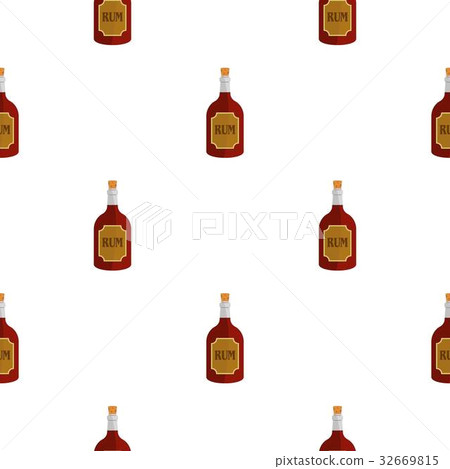 Rum pattern flat - Stock Illustration [32669815] - PIXTA