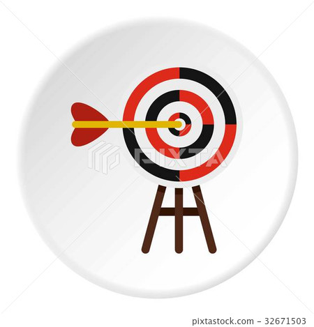 Target icon circle - Stock Illustration [32671503] - PIXTA