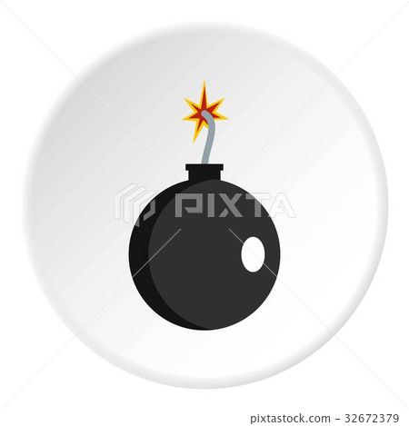 Cannonball icon circle - Stock Illustration [32672379] - PIXTA