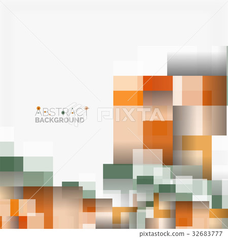 Abstract blocks template design background, simple - Stock Illustration ...