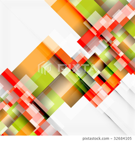 Abstract blocks template design background, simple - Stock Illustration ...
