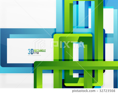 Rectangle tube elements, vector background - Stock Illustration ...