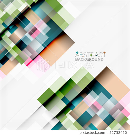 Abstract blocks template design background, simple - Stock Illustration ...